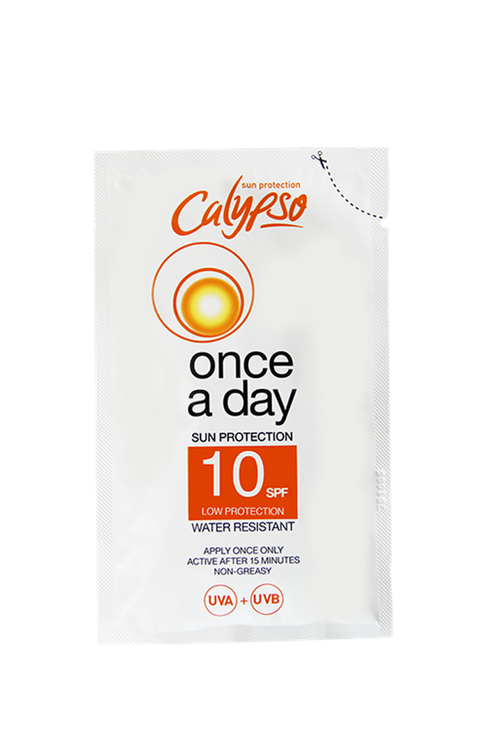 Calypso - Once a Day Sachet - Pocket Size Sunscreen