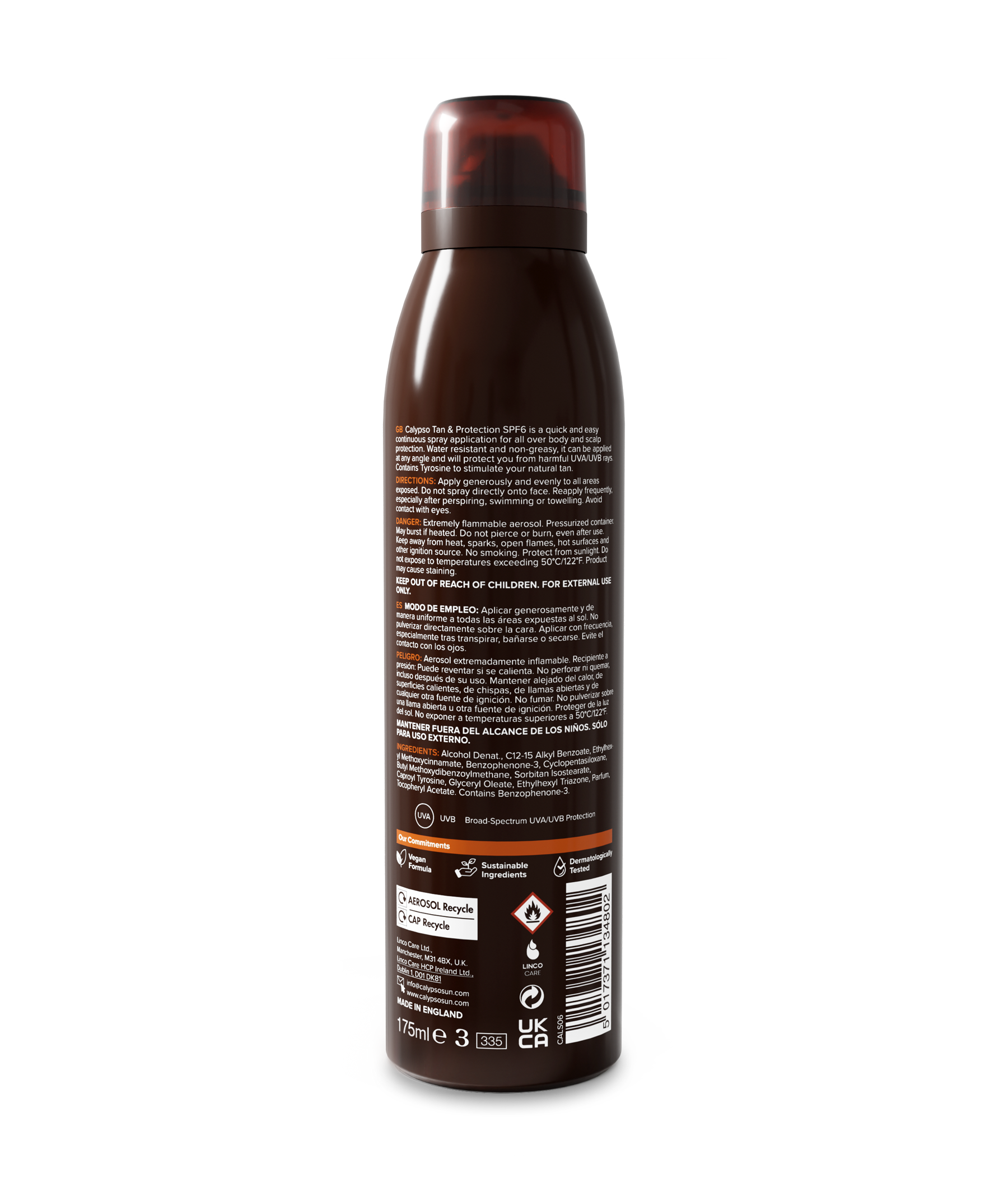 Calypso - Tanning & Protection - Continuous Spray